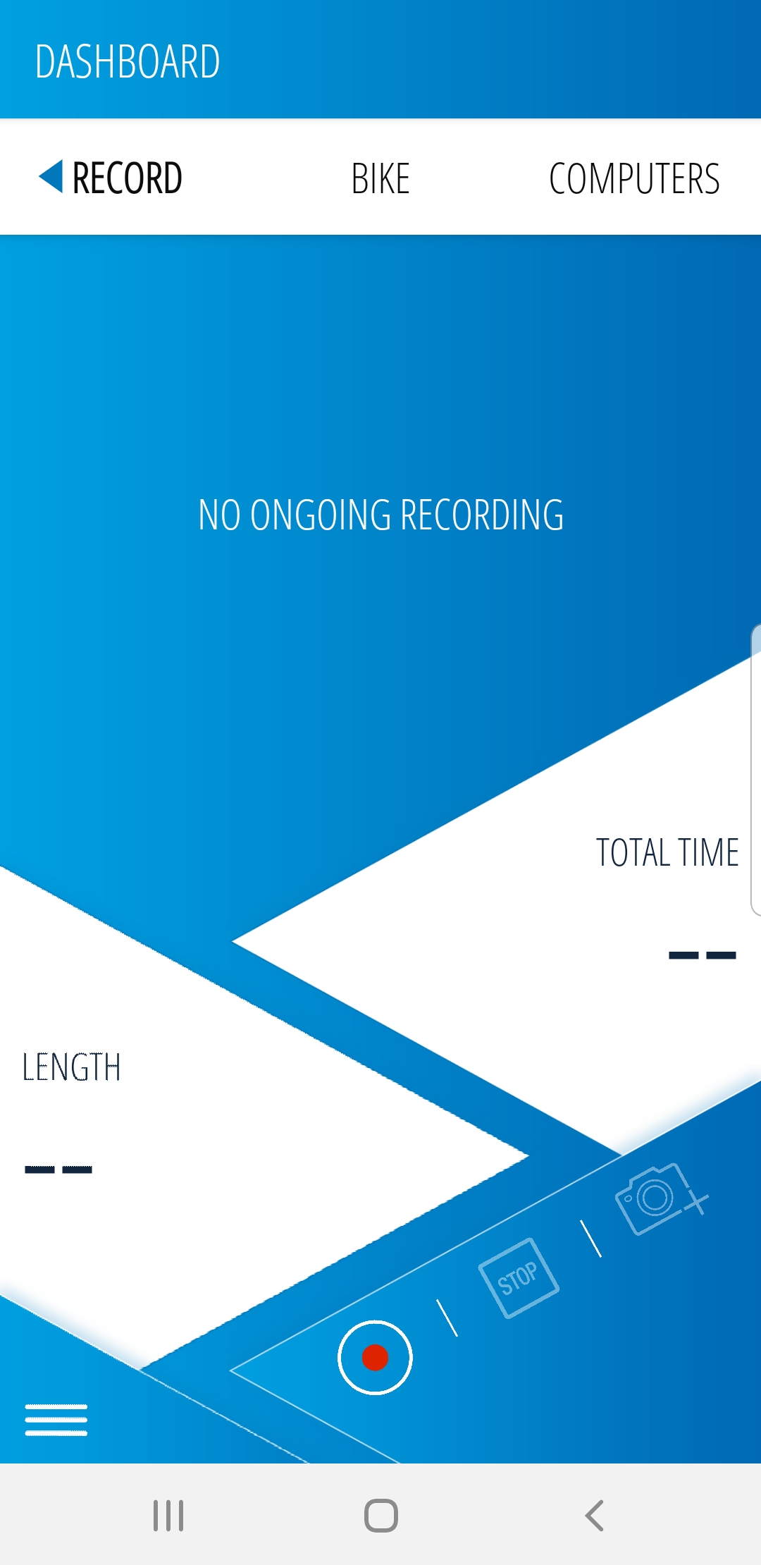 Dashboard – GPS Tuner